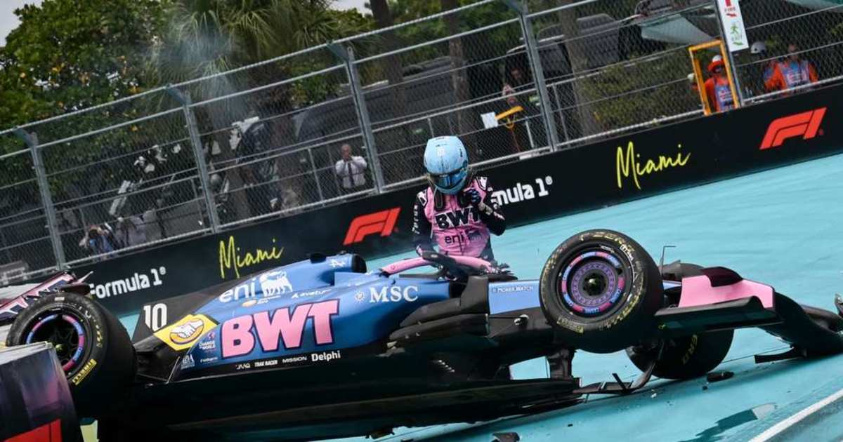 Esteban Ocon über Gasly-Unfall in Miami: «Das war beängstigend ...