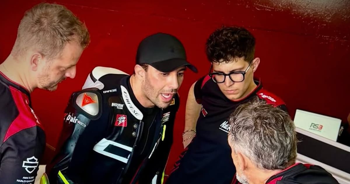 Iannone über die Renn-Harley: «Habe all meine Bedenken über Bord ...
