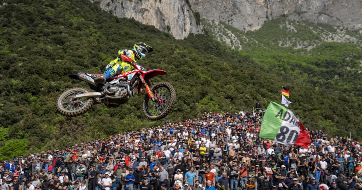 Die «Berge» der MXGP standen beim Grand Prix von Trentino wie eine ...