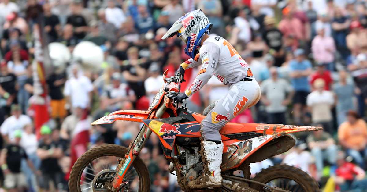 Deutschland-GP: Sacha Coenen (KTM) gewinnt Lauf 1 und übernimmt WM ...