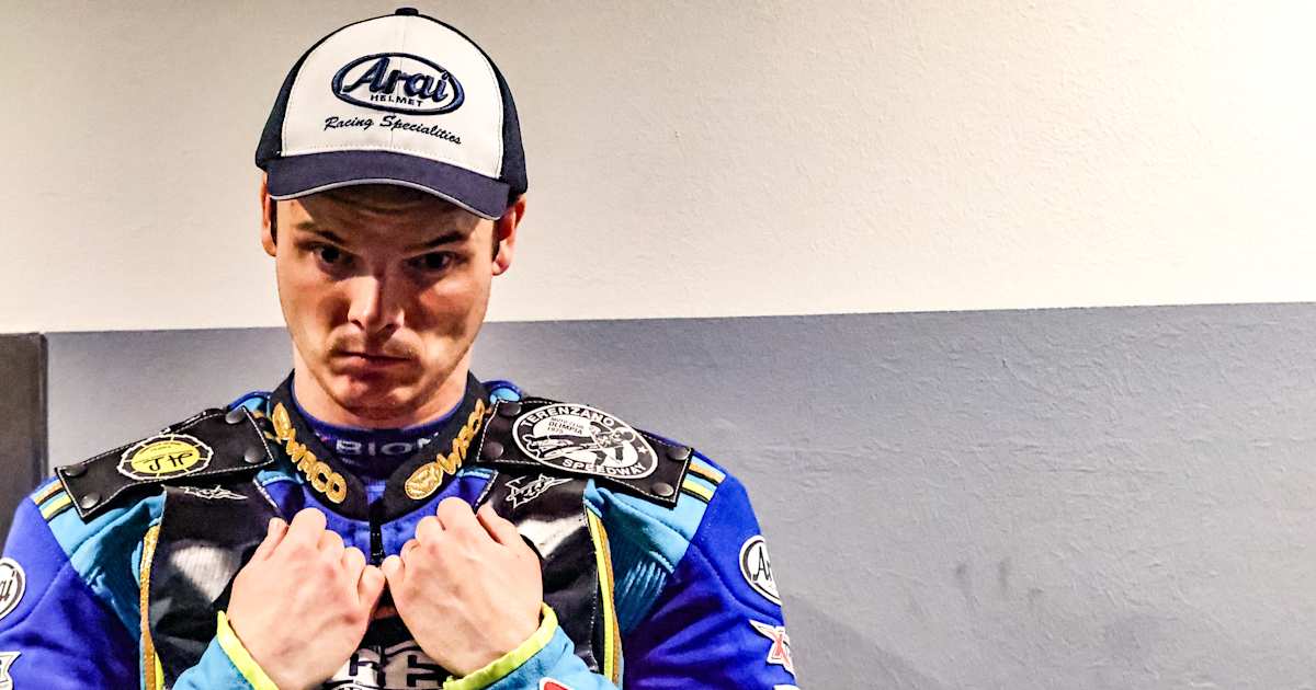 Eisspeedway-GP: Luca Bauer ist knapp an einer Katastrophe ...