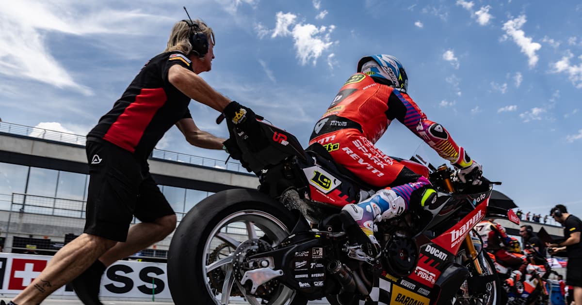 SBK-WM Aragon, Grid Lauf 2: Alvaro Bautista katapultiert sich nach ...