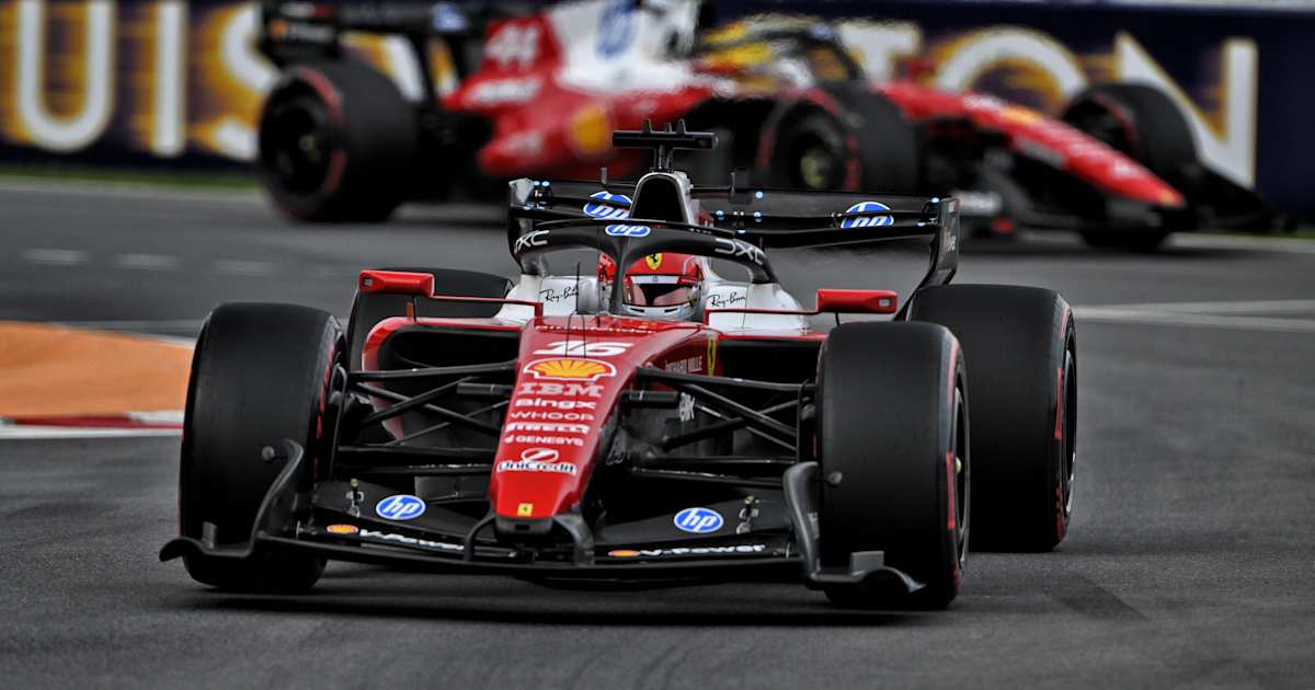 Charles Leclerc (Ferrari/4.): «Ein Albtraum von einem Wochenende ...