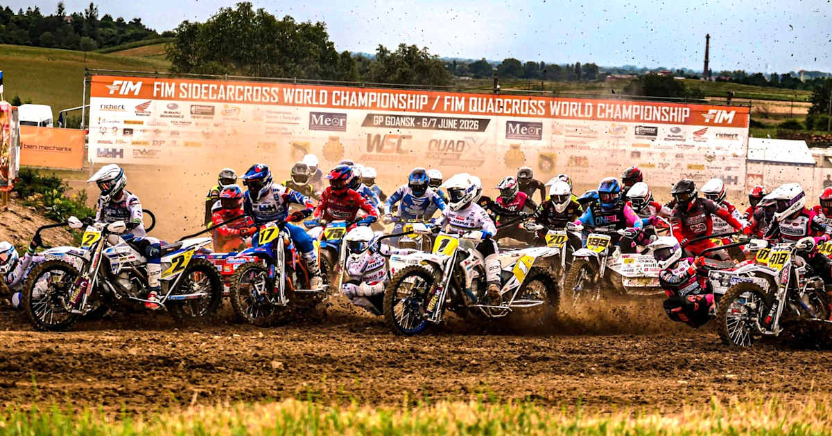 SidecarCross-WM 2026 in Danzig: Prunier-Brüder setzen sich wieder ab ...