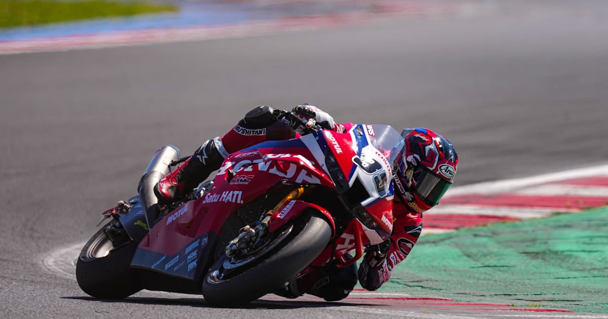 Somkiat Chantra: Hondas Marathon-Mann beim Superbike-Test in Misano ...