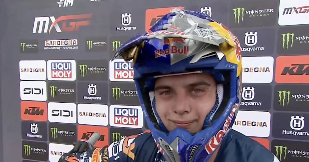 MX2-Quali-Race Riola Sardo: Sacha Coenen (KTM) setzt Siegesserie fort ...