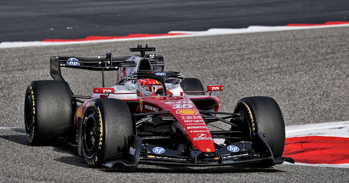 Charles Leclerc (Ferrari/3.) über ersten Bahrain-Tag: «Das ist ...