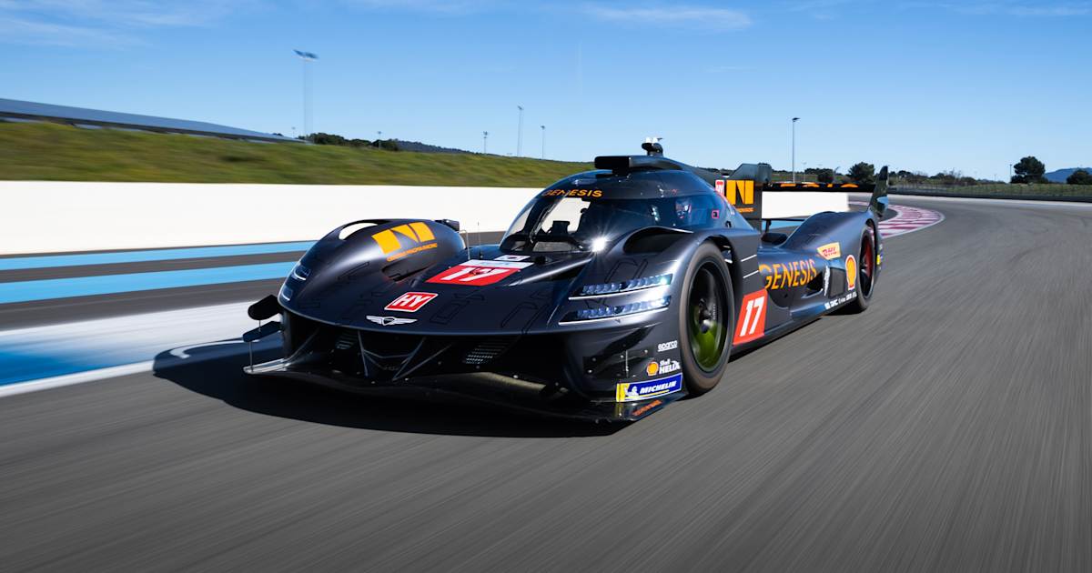 Genesis zeigt Optik des GMR-001 Hypercar für WEC 2026 - FIA WEC ...