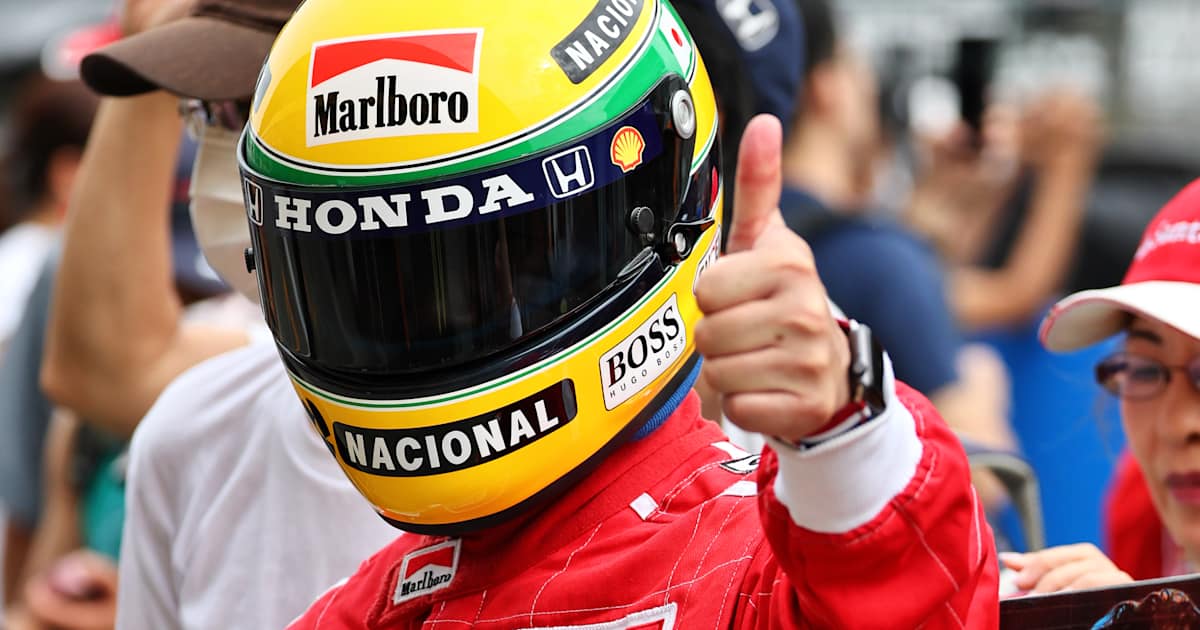 Der falsche Ayrton Senna: Die japanischen Formel-1-Fans sind total ...