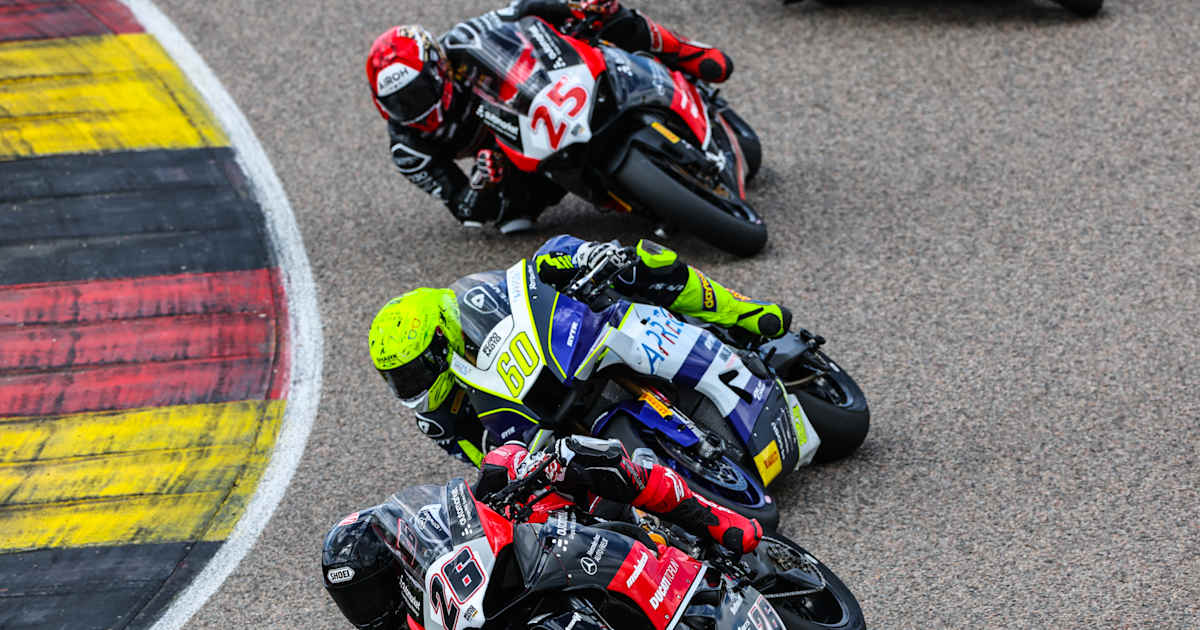 Euro Moto Supersport/Sachsenring: Zwei Mal Blin und zwei Mal Geiger ...