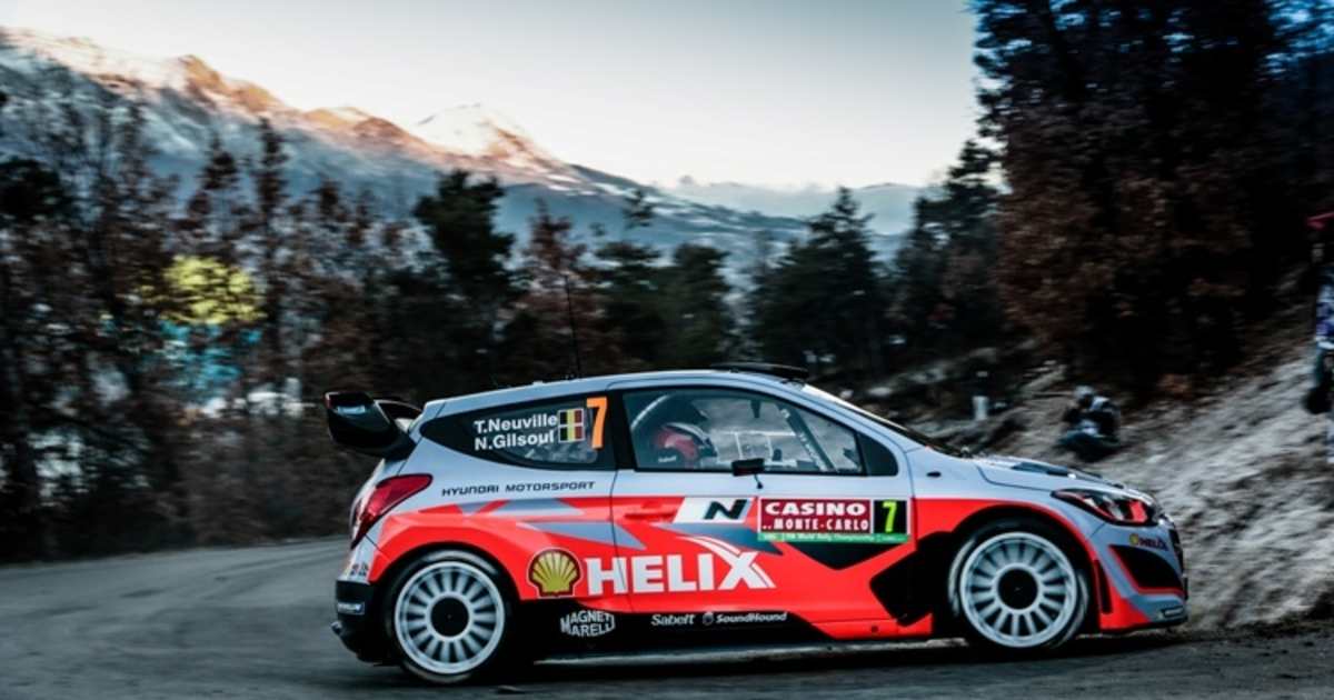 Winterprüfung für das Hyundai Shell World Rally Team - WRC - SPEEDWEEK.com