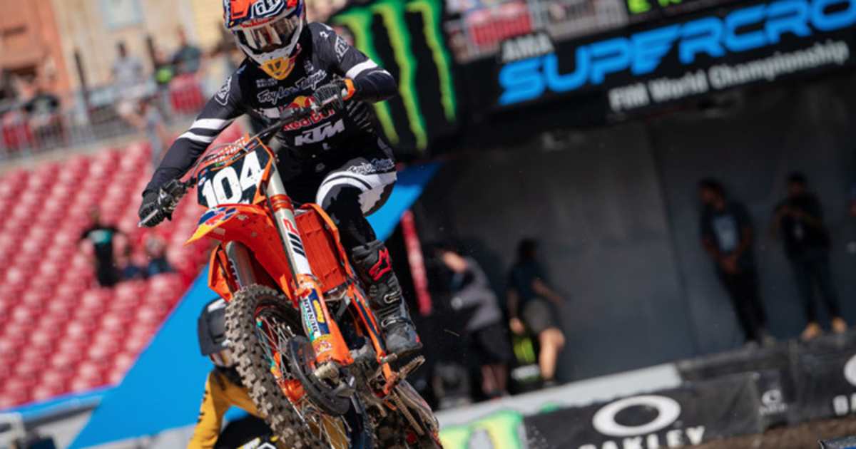 Brian Moreau (KTM) nach Crash auf Intensivstation - US-Supercross Lites ...