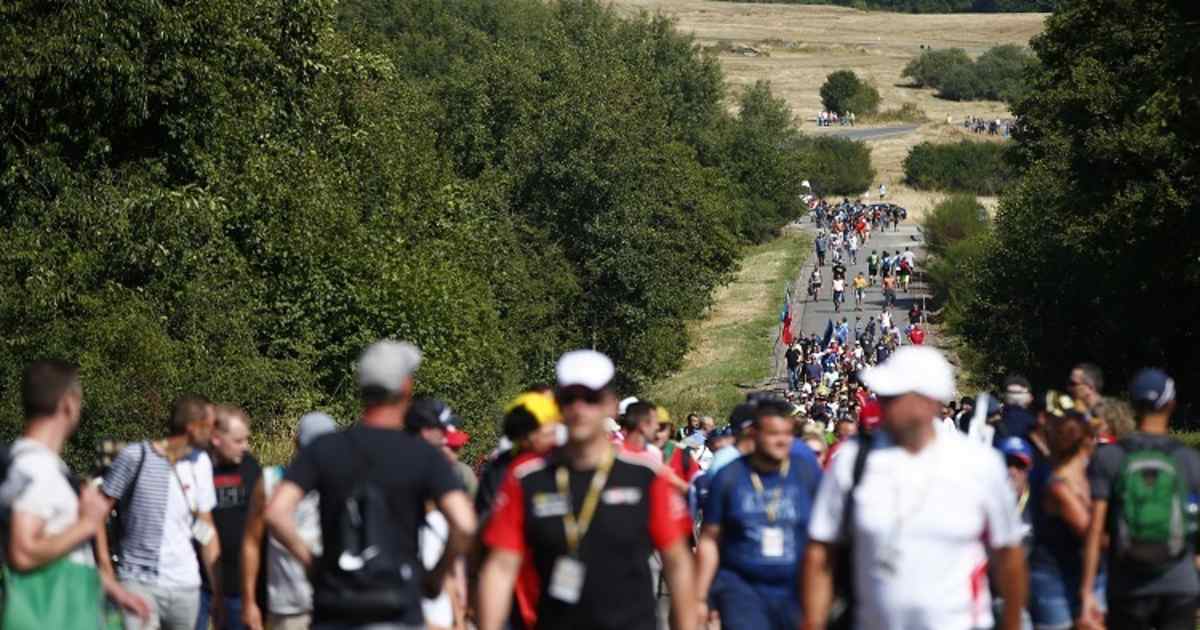 Zuschauerlenkung bei der ADAC Rallye Deutschland - WRC - SPEEDWEEK.com