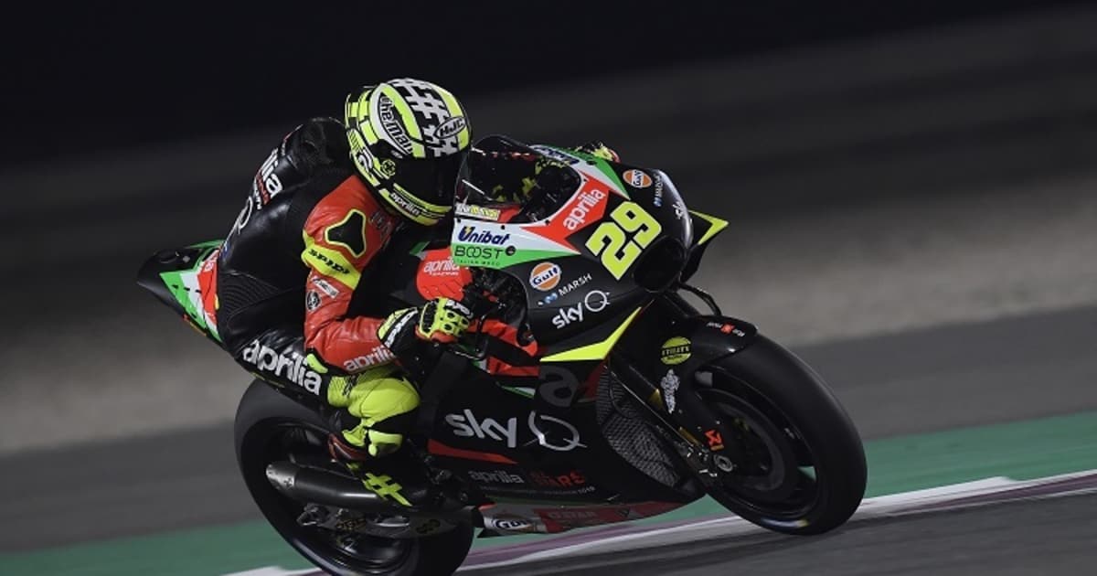 Andrea Iannone (Aprilia): «1 Runde leichter als 22» - MotoGP ...