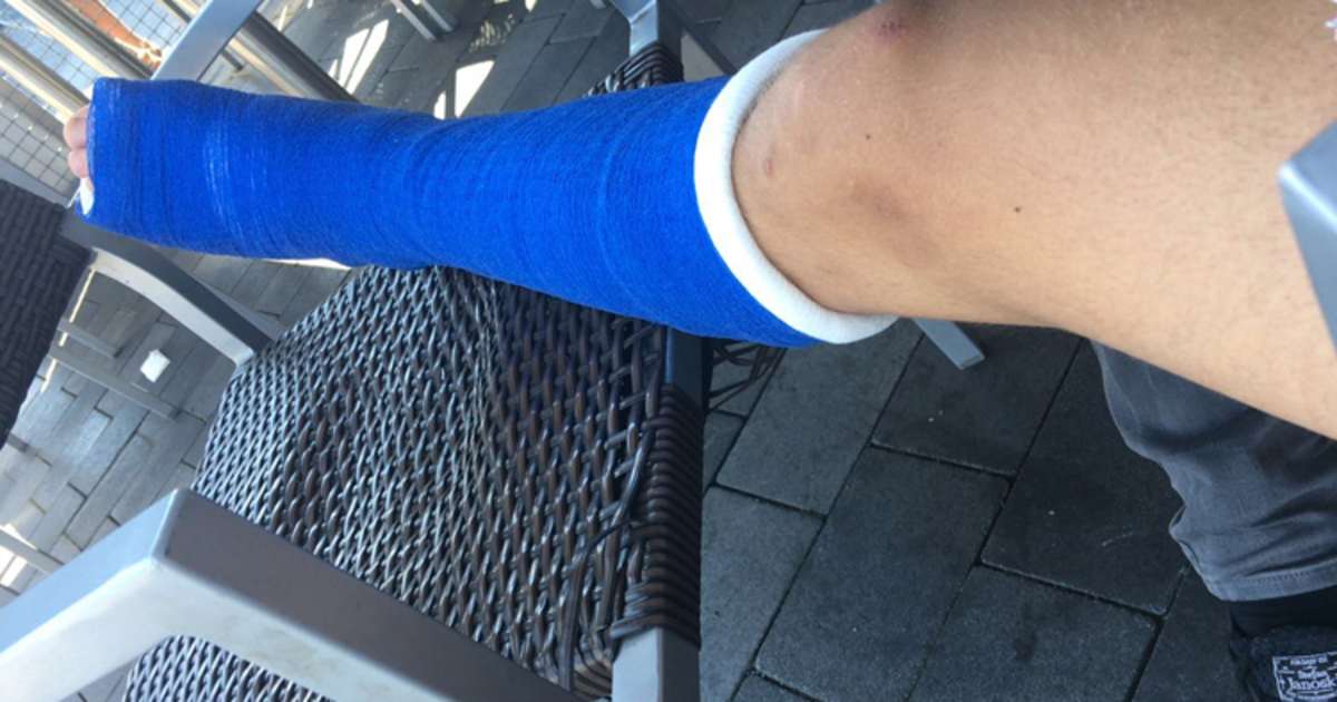 Jonas Geitner – Beinbruch beim Supermoto - IDM Supersport - SPEEDWEEK.com