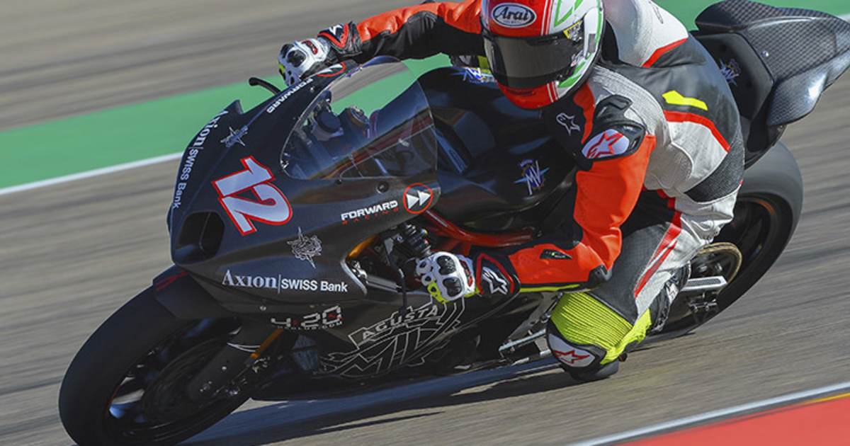 Forward-Team: Test mit MV Agusta & Triumph in Aragón - Moto2 ...