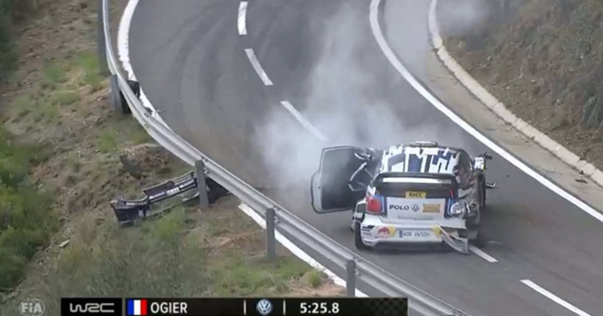 Ogier zum Crash: «Zehn Zentimeter zu weit» - WRC - SPEEDWEEK.com