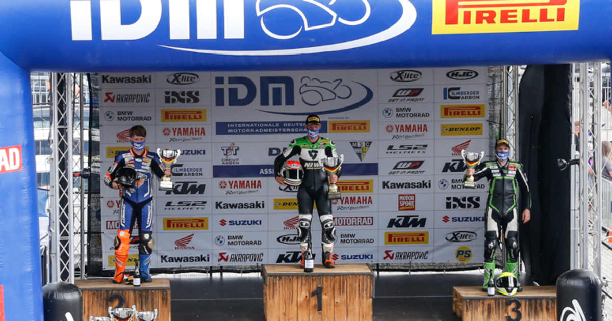 Rennen 2: Sander Kroeze IDM-Sieg nach harter Aktion - IDM Supersport - SPEEDWEEK.com