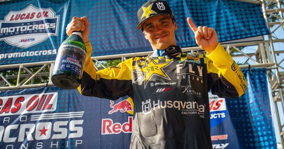 Loretta 2: Zach Osborne siegt, Tomac fällt zurück - US-Motocross 450 ...