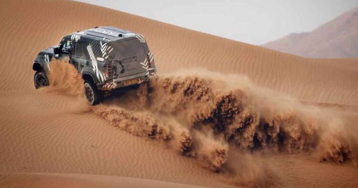 Landrover Defender: Erster Sahara-Test für Dakar - Rallye Raid Auto ...