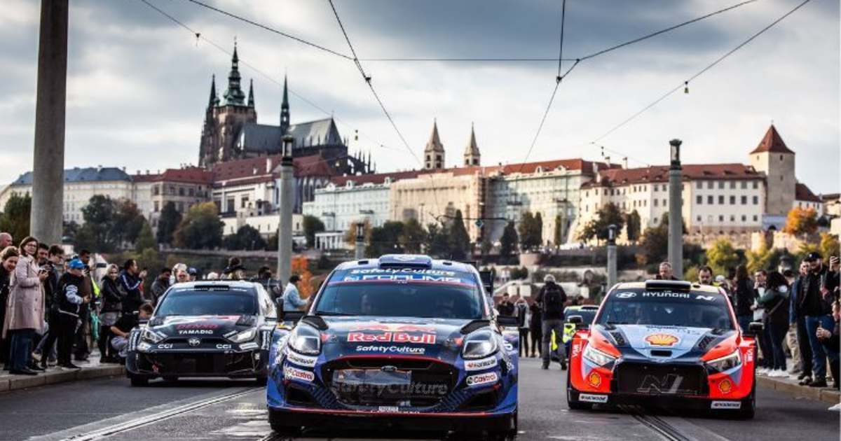 Grandioser Auftakt der Central European Rally in Prag - WRC - SPEEDWEEK.com