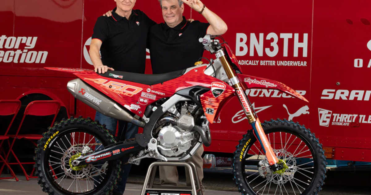 USA: Ducati startet als 'TLD Red Bull Factory Racing' - US-Supercross ...