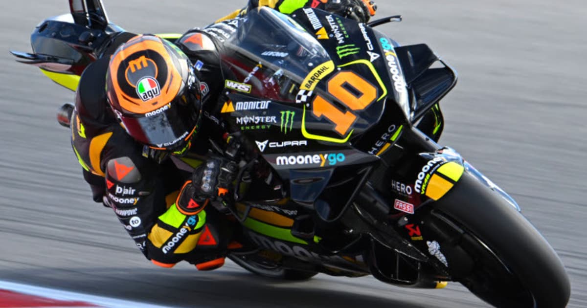Luca Marini (Ducati/4.): Ein spezieller Crash von Pol - MotoGP ...