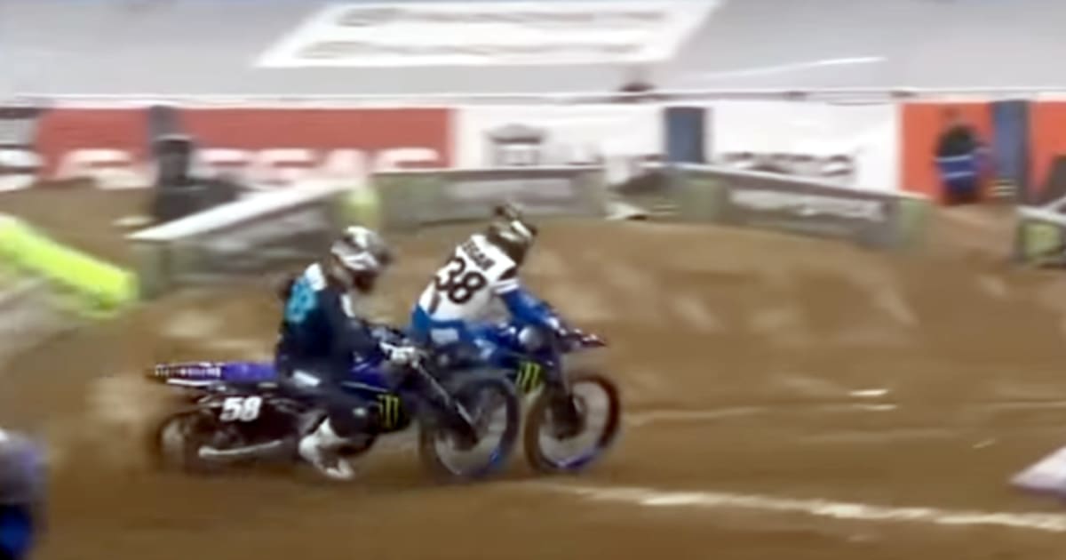 Ricky Carmichael nach SX-Crash in Detroit schockiert - US-Supercross ...