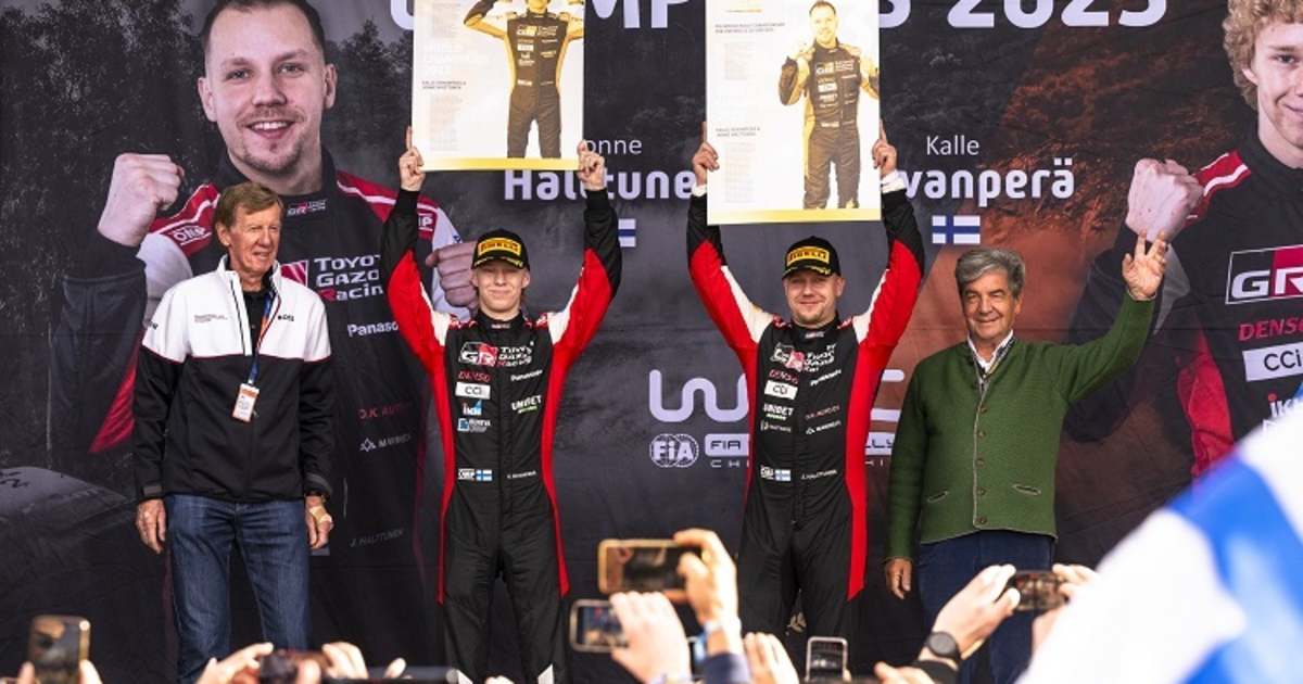 Kalle Rovanperä nun jüngster Doppelchampion - WRC - SPEEDWEEK.com