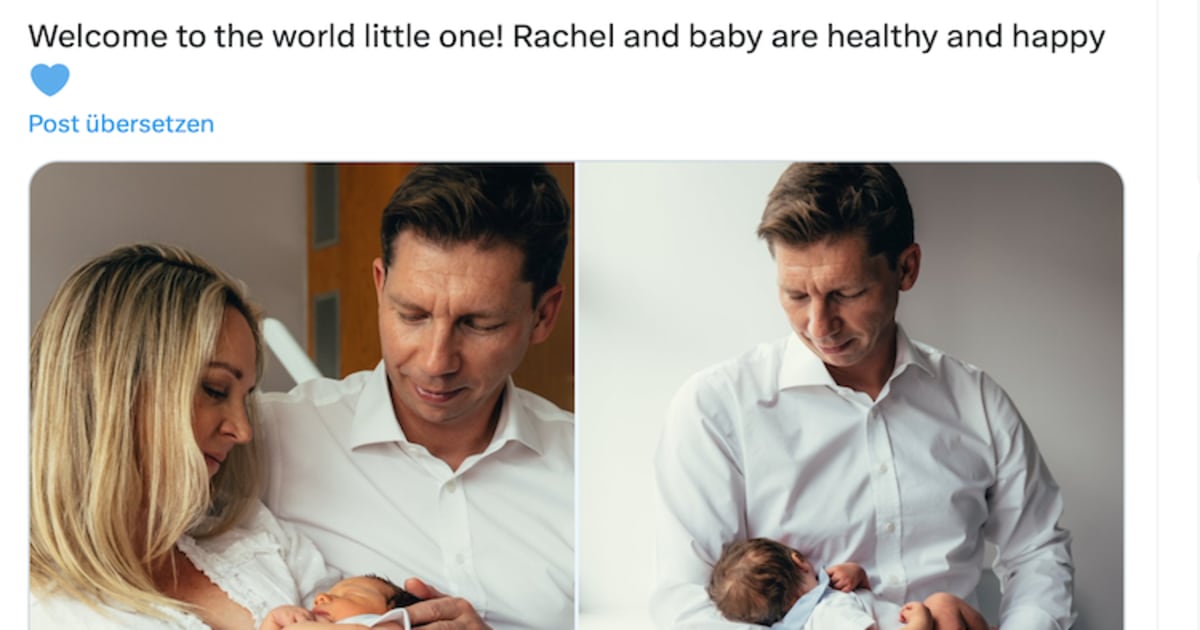 James Vowles und Rachel Rolph: Zweites Kind ist da - Formel 1 ...