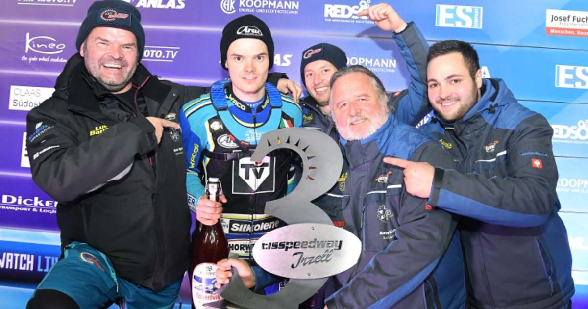 Luca Bauer: «Heute ein Quäntchen mehr Rennglück» - Eisspeedway-GP ...