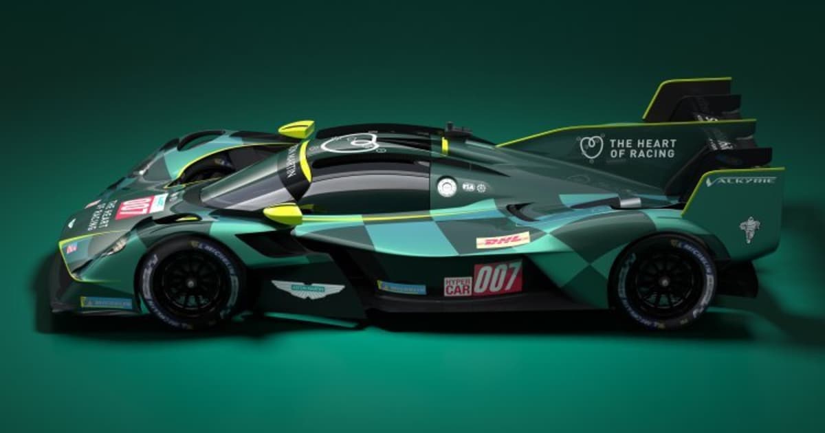 So sieht der Aston Martin Valkyrie für die WEC aus - FIA WEC ...