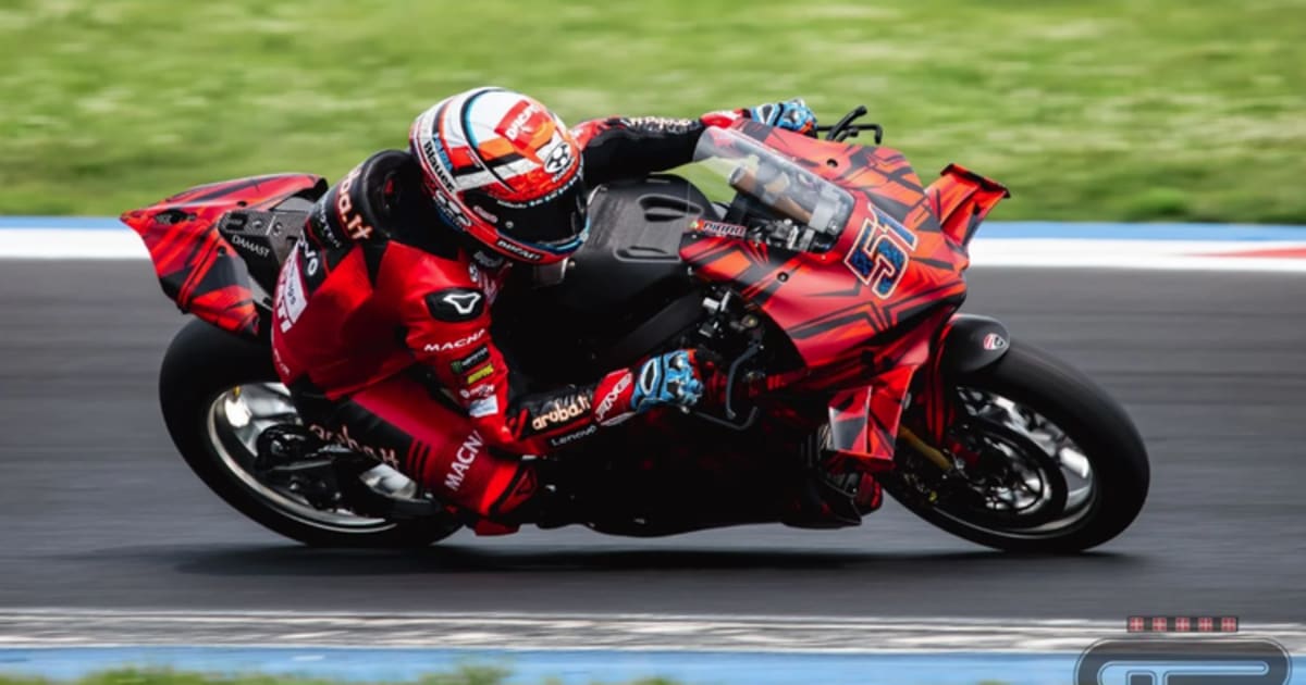 Beim Misano-Test gesichtet: Die 2026er Ducati V4R - Superbike WM ...