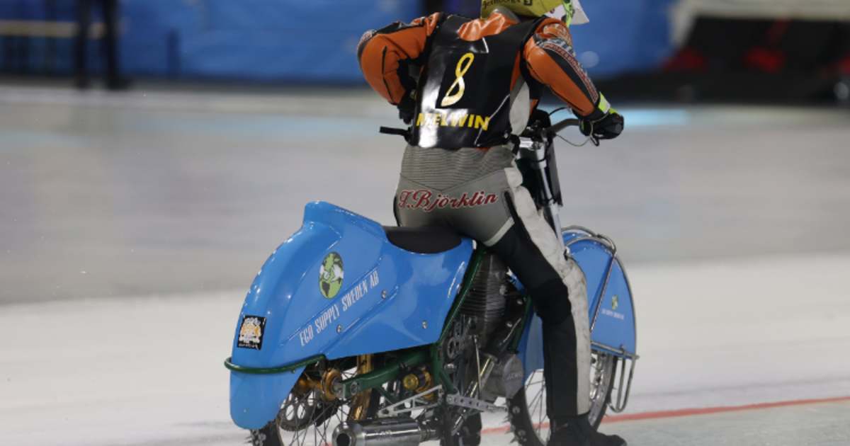Rookie Melwin Björklin: Allen um die Ohren gefahren - Eisspeedway - SPEEDWEEK.com