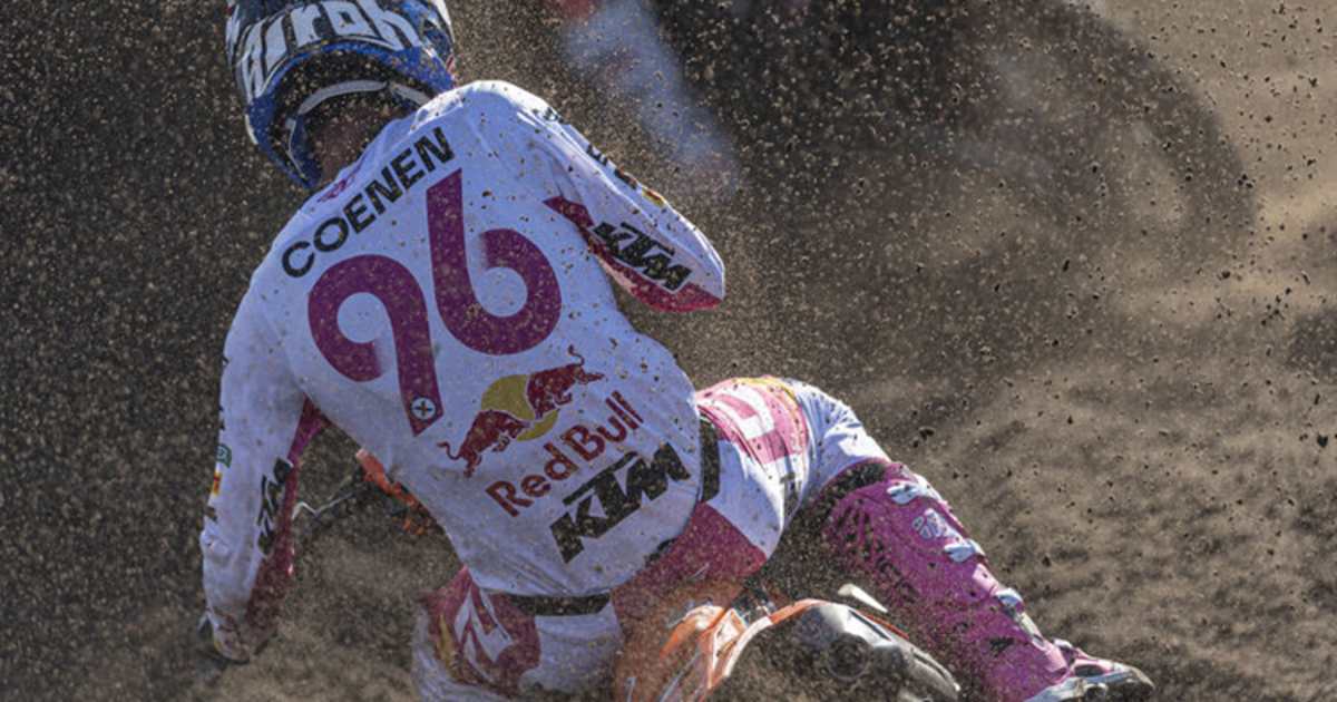 Joel Smets von Lucas Coenen (KTM) beeindruckt - Motocross-WM MXGP ...