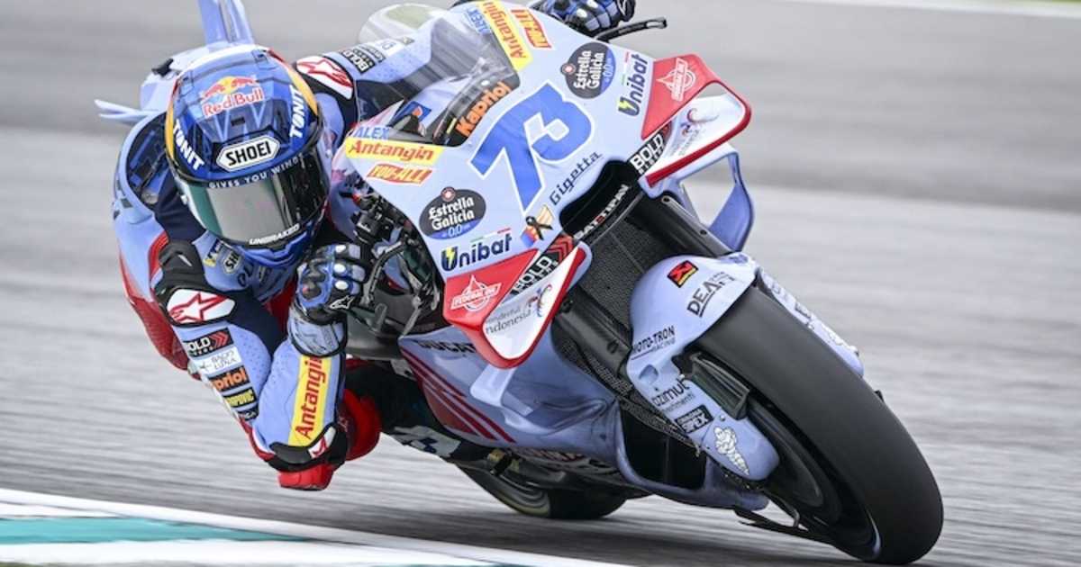 Alex Marquez (5.) hat Bruder Marc in Sepang im Griff - MotoGP ...
