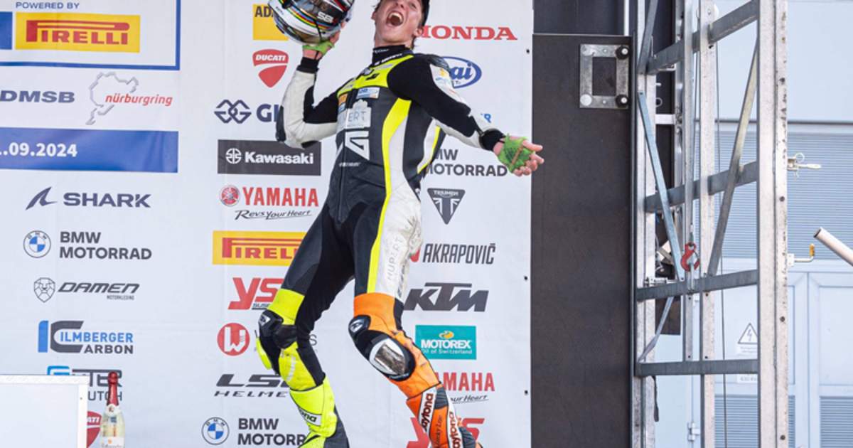 Luca Göttlicher freut sich «wie ein Schnitzel» - IDM Supersport ...