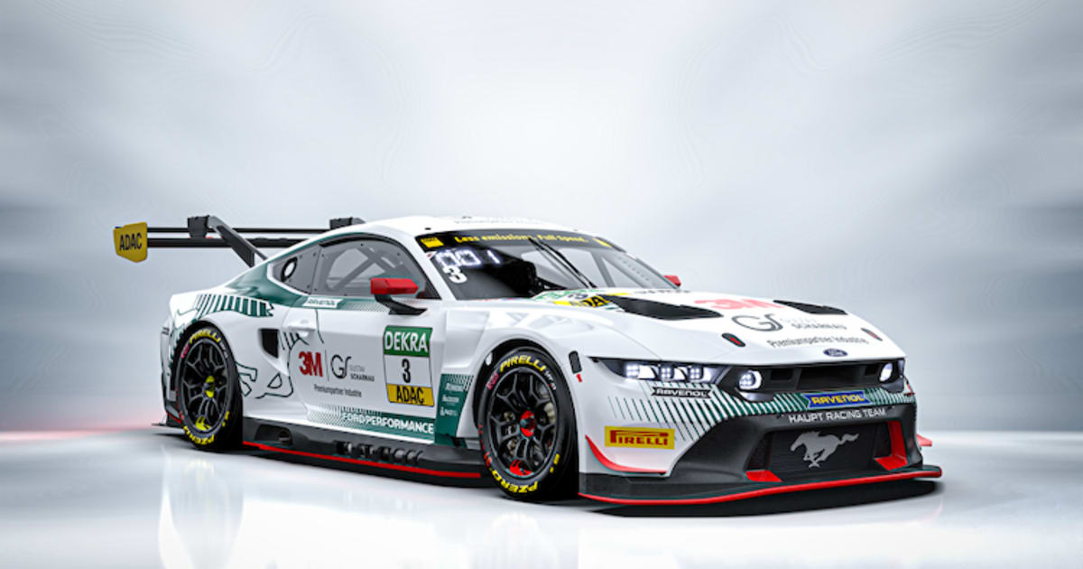 Haupt Racing Team zeigt erstes Ford Mustang-Design - ADAC GT Masters ...