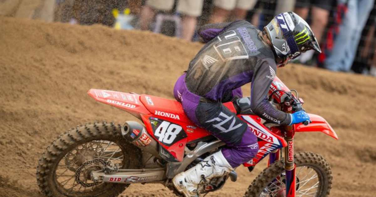 RedBud: Erster Tagessieg für Chance Hymas (HRC) - US-Motocross 250 ...