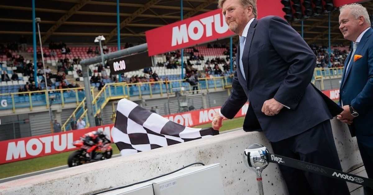 König Willem-Alexander besuchte den Assen-GP - MotoGP - SPEEDWEEK.com