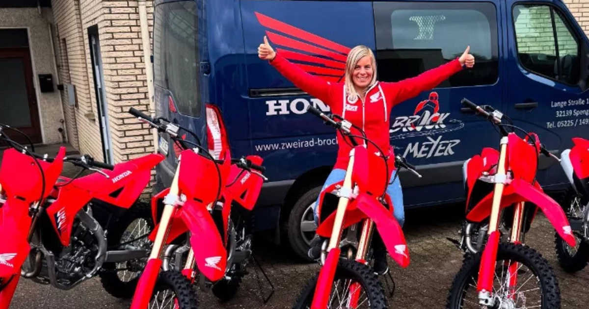 Larissa Papenmeier macht 2025 mit Honda weiter - Motocross-WM ...