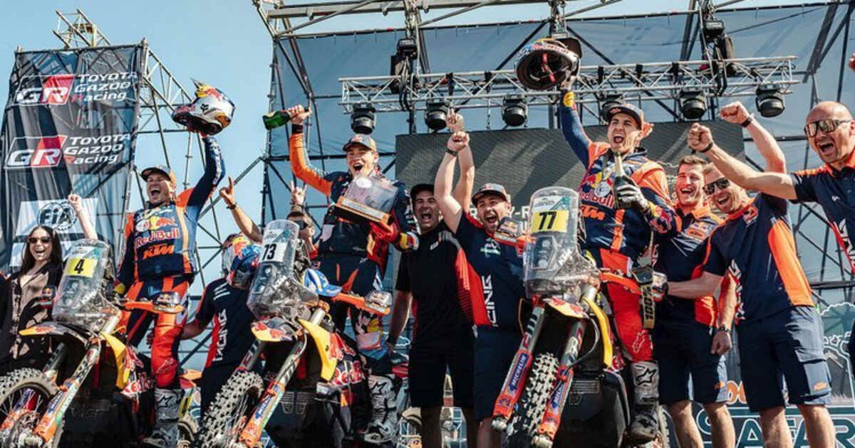 Safari-Rallye 2025: KTM-Doppelsieg vor drei Honda - Rallye-Raid-WM ...