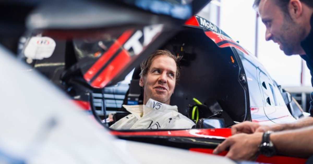 Sebastian Vettel fährt in Aragón den Porsche 963 - FIA WEC - SPEEDWEEK.com