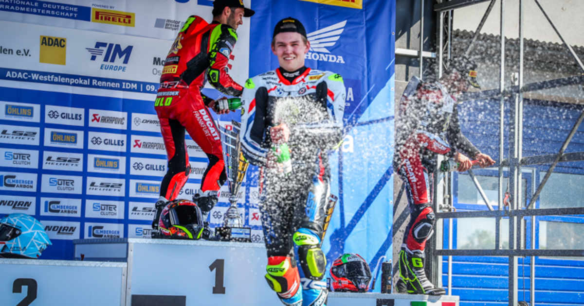 Soomer setzt sich als Erster den Superbike-Hut auf - Euro Moto ...