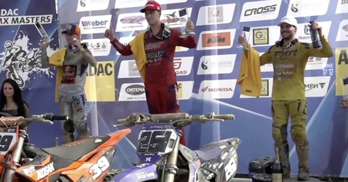 Roan van de Moosdijk (KTM) siegt vor Längenfelder - ADAC MX Masters ...