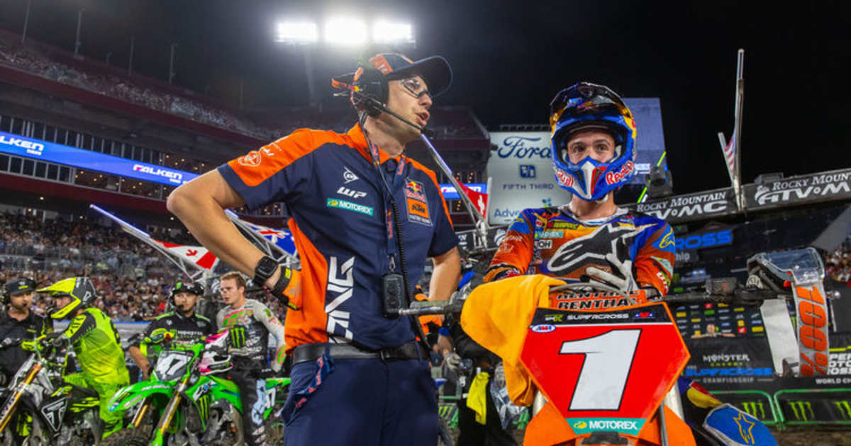 Tom Vialle (KTM): «Ich hatte verdammt Glück» - US-Supercross Lites Ost ...