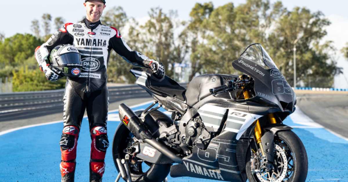 Die ersten Bilder: Jonathan Rea mit der Yamaha R1 - Superbike WM ...