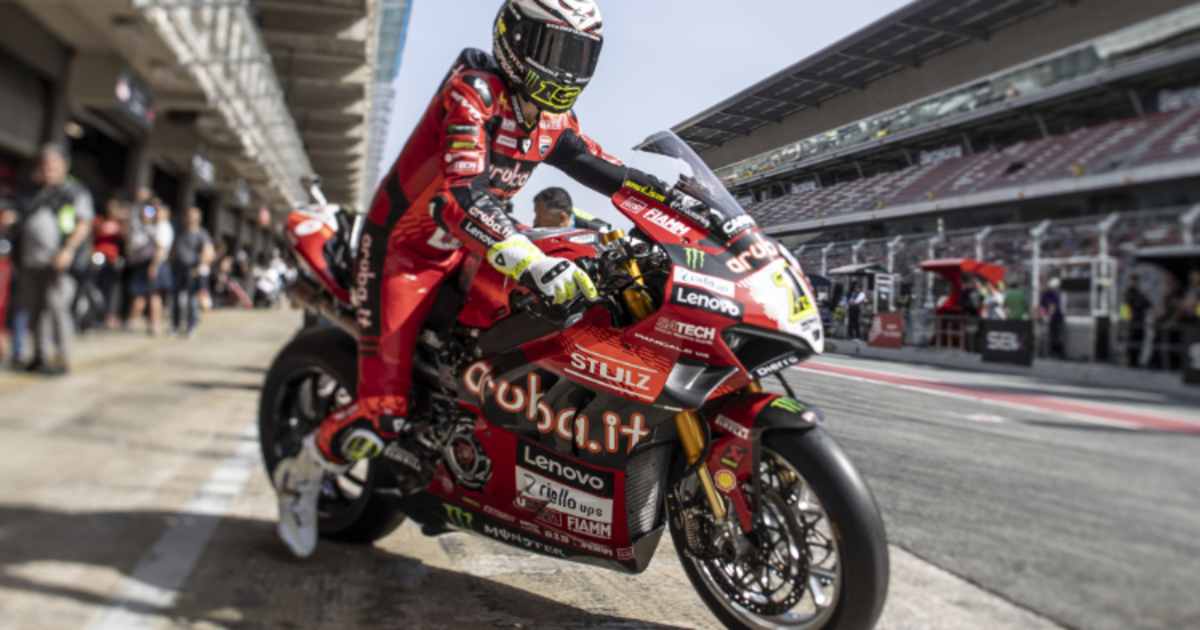 Barcelona, Grid: Bautista von Startplatz 11 auf 3 - Superbike WM ...