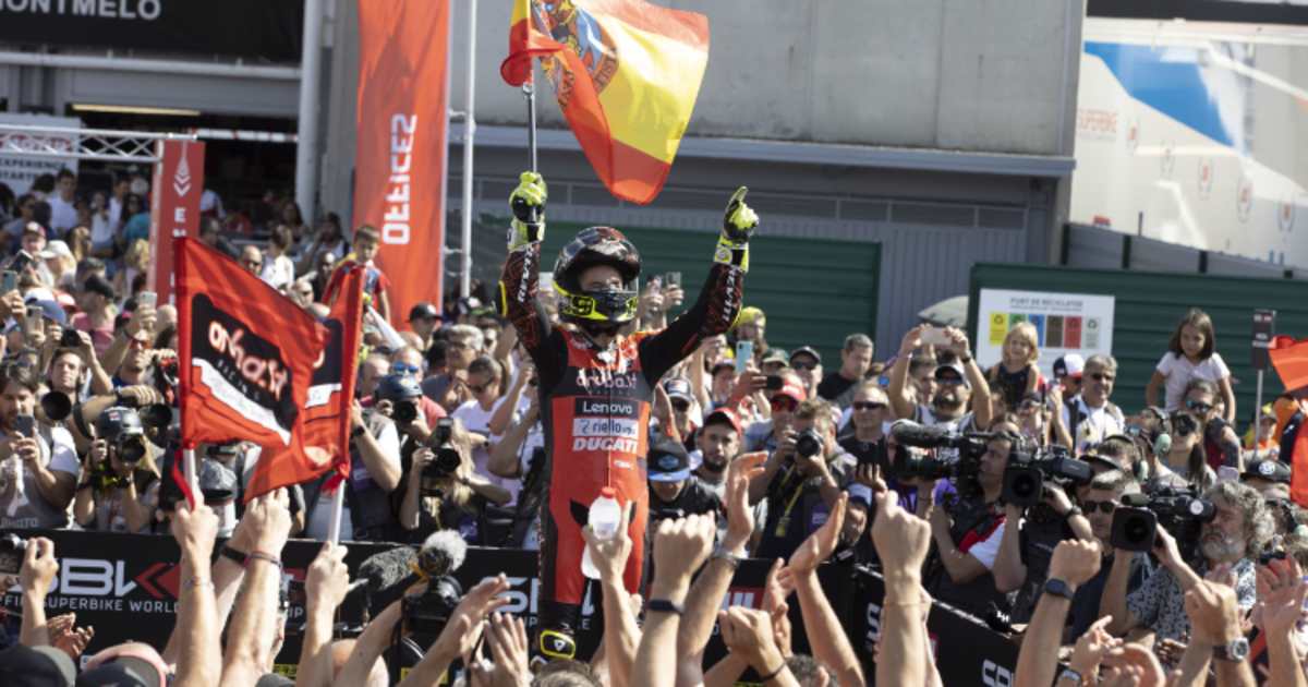 Alvaro Bautista: Nur Adrenalin verhinderte die Tränen - Superbike WM ...