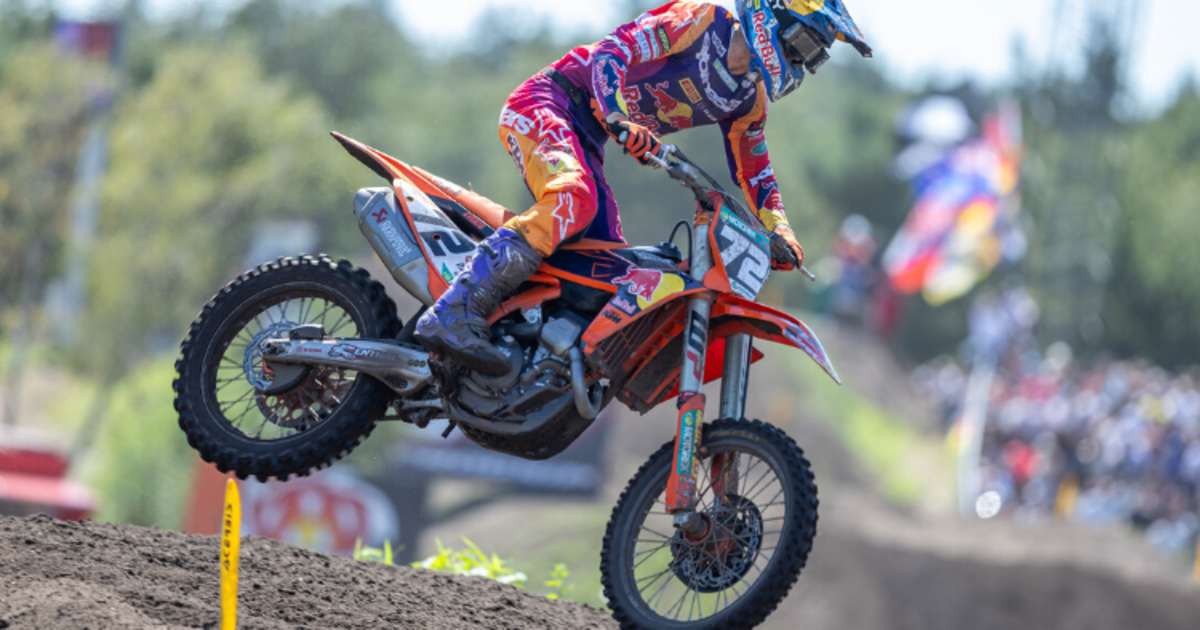 Stefan Everts lobt Sohn Liam, wie er das gemacht hat - Motocross-WM MX2 ...